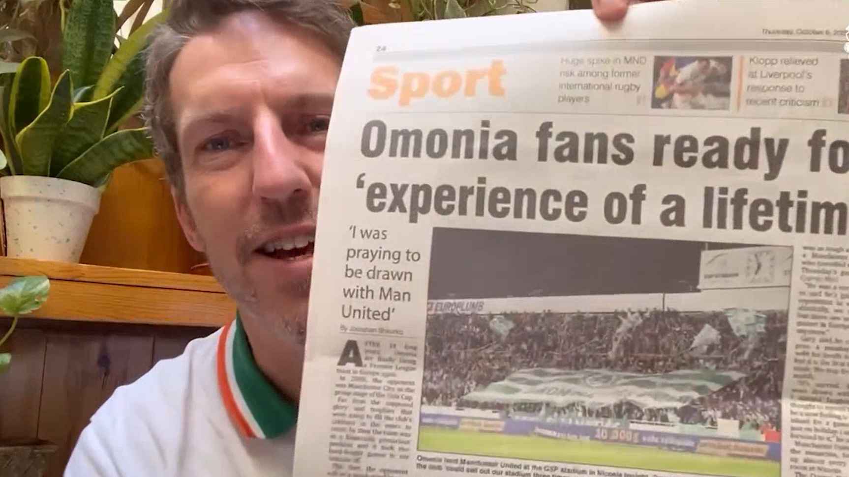 Andy Mitten Fan Diary For Omonia Nicosia V Man Utd 6 October 2022
