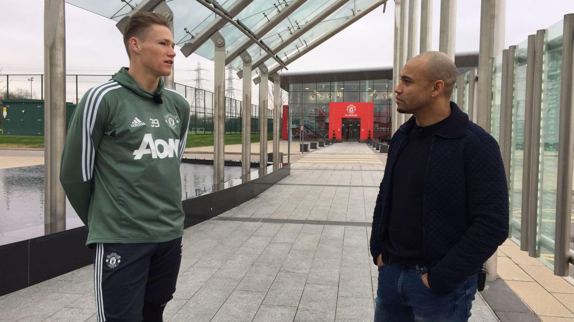 McTominay and Webber YouTube promo | Manchester United