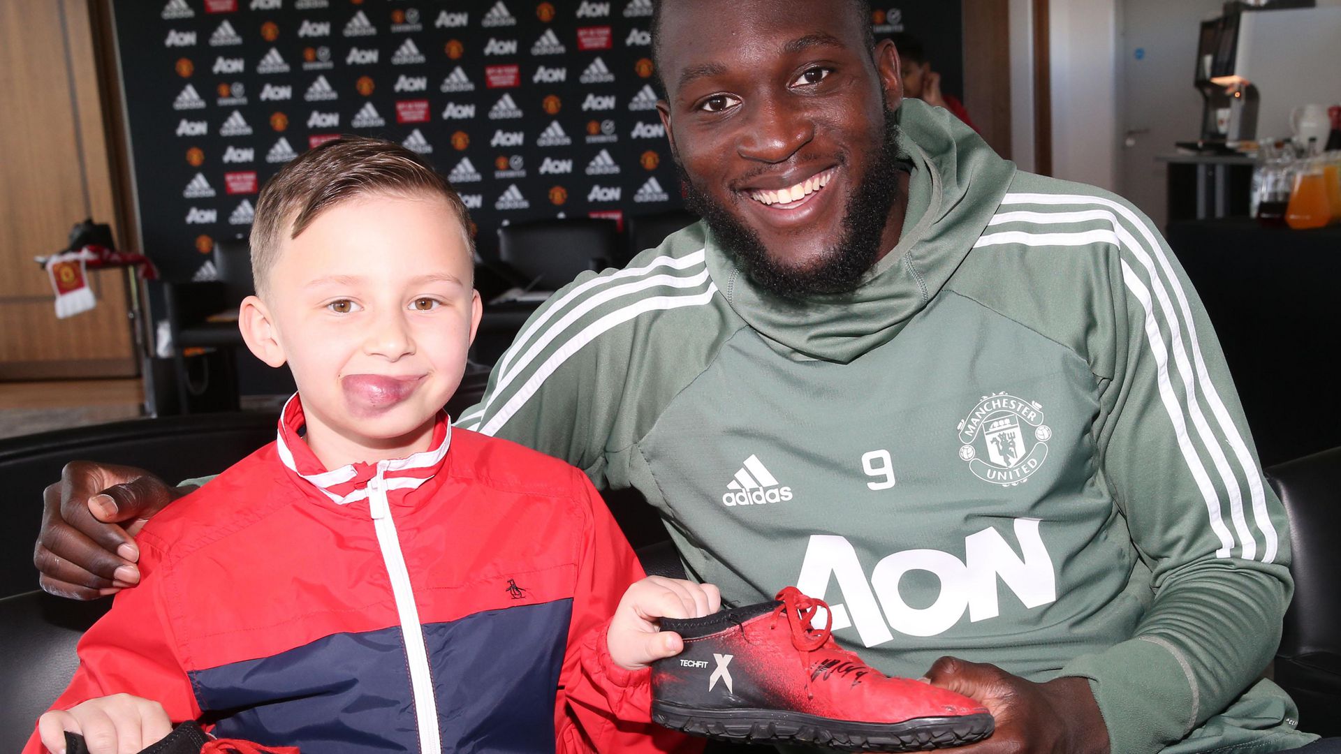 MU Foundation Dream Day at the Aon Training Complex on 26 April 2018 ...