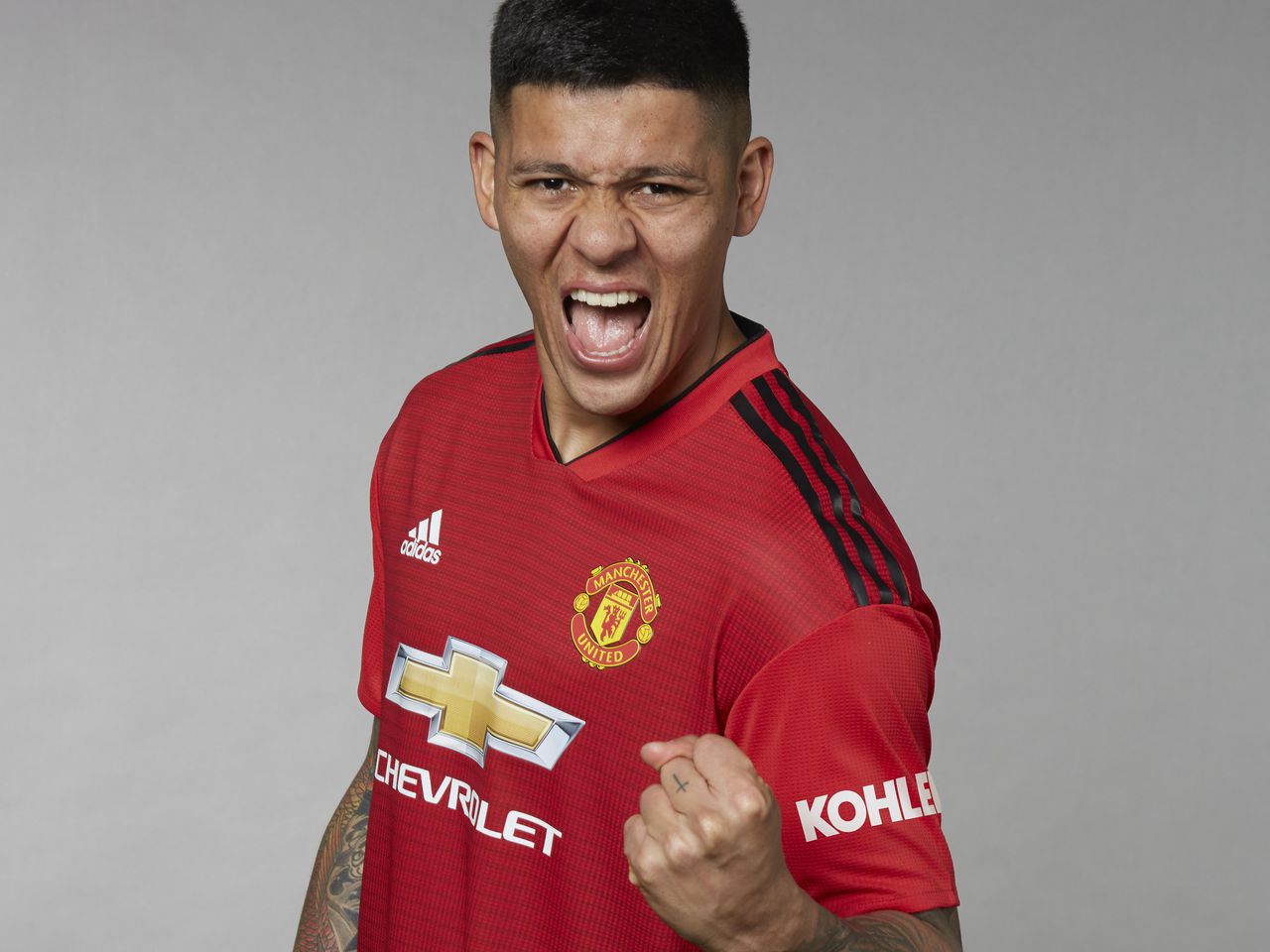 man utd rojo