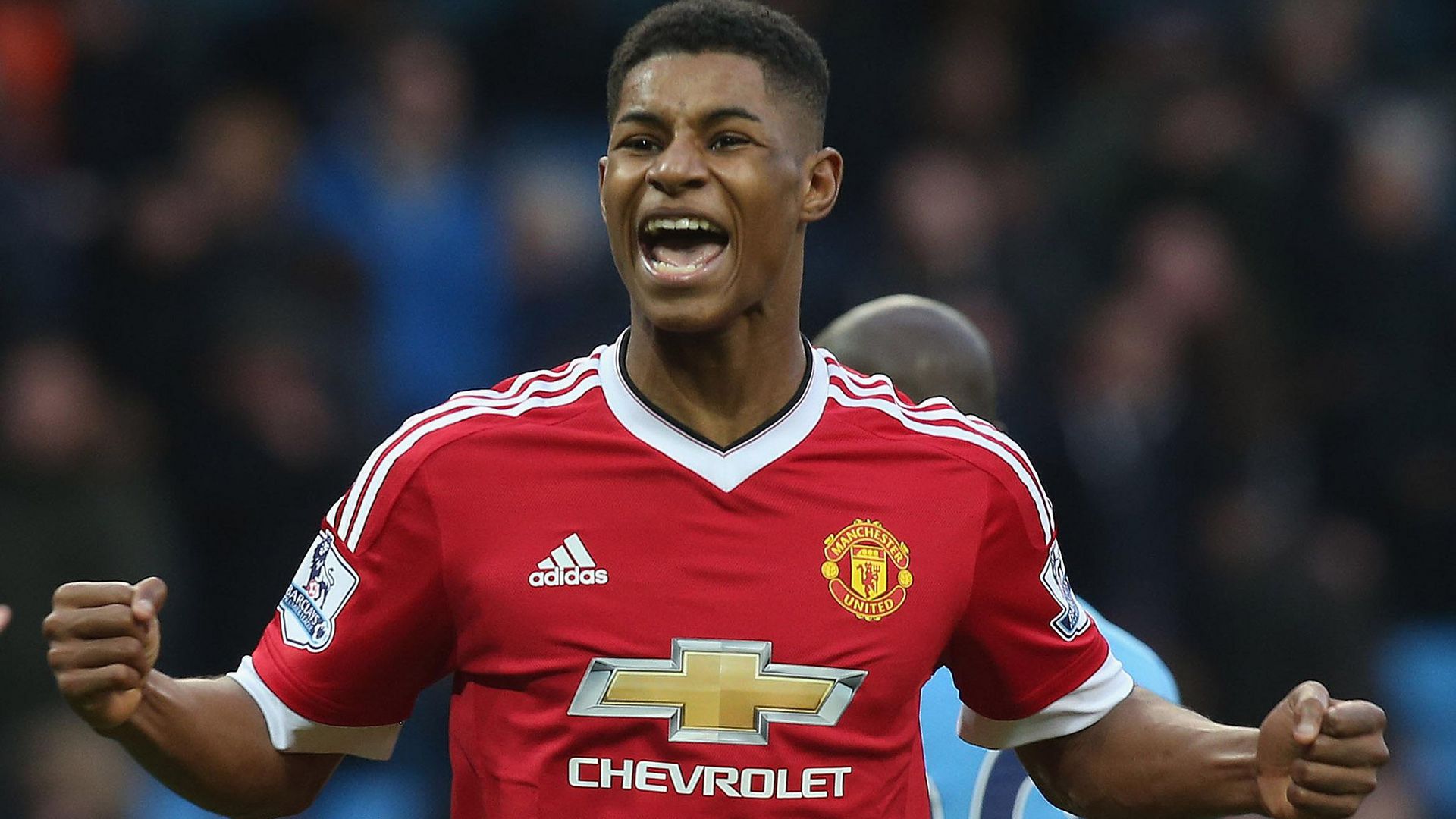 Marcus Rashford goal against Manchester City in March 2016 | Manchester ...