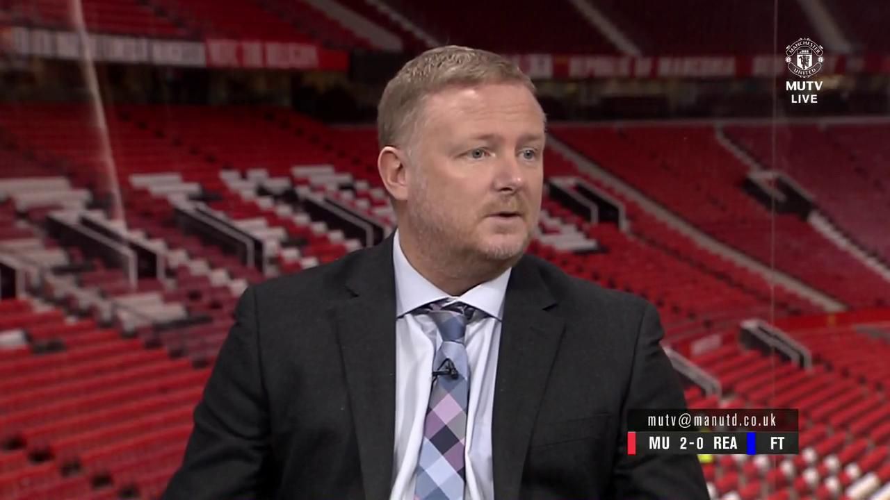 David May post match analysis after Man United 2 Reading 0 | Manchester ...