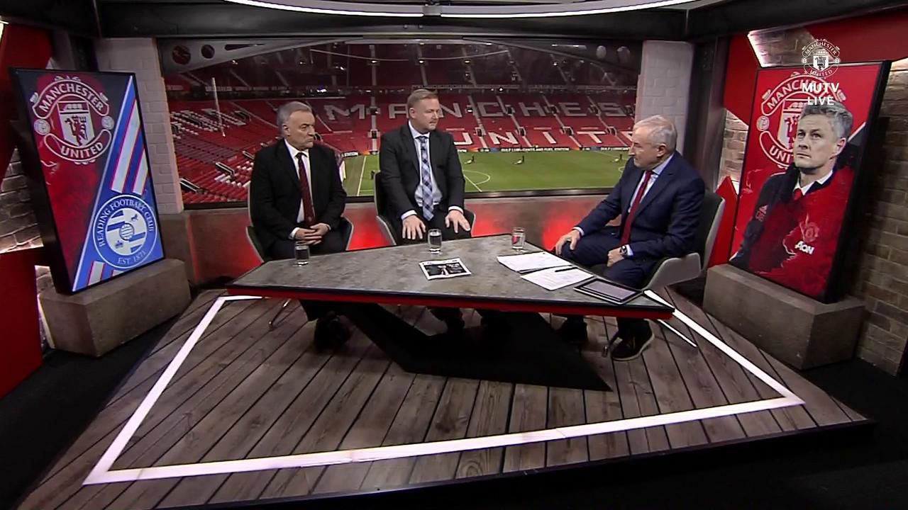 Lou Macari and David May analysis of Man United 2 Reading 0 ...