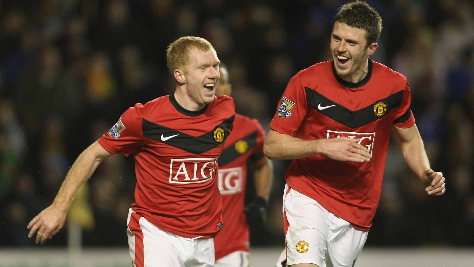 Michael Carrick excited to reunite with Paul Scholes | Man Utd Legends v Celtic Legends ...