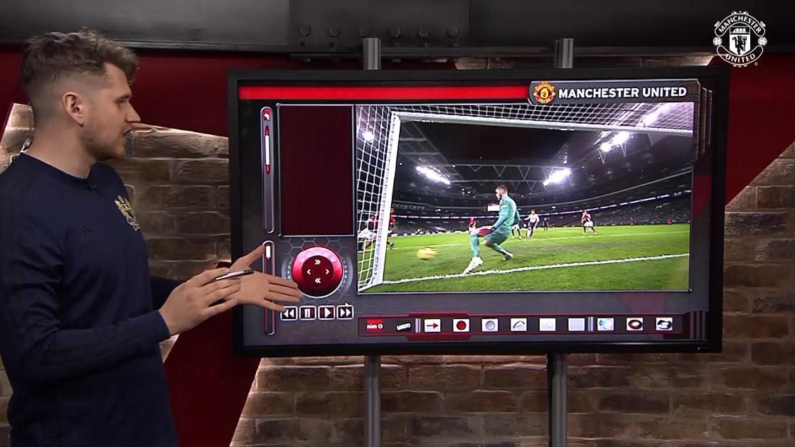 Statman Dave analyses three David De Gea saves against Tottenham ...