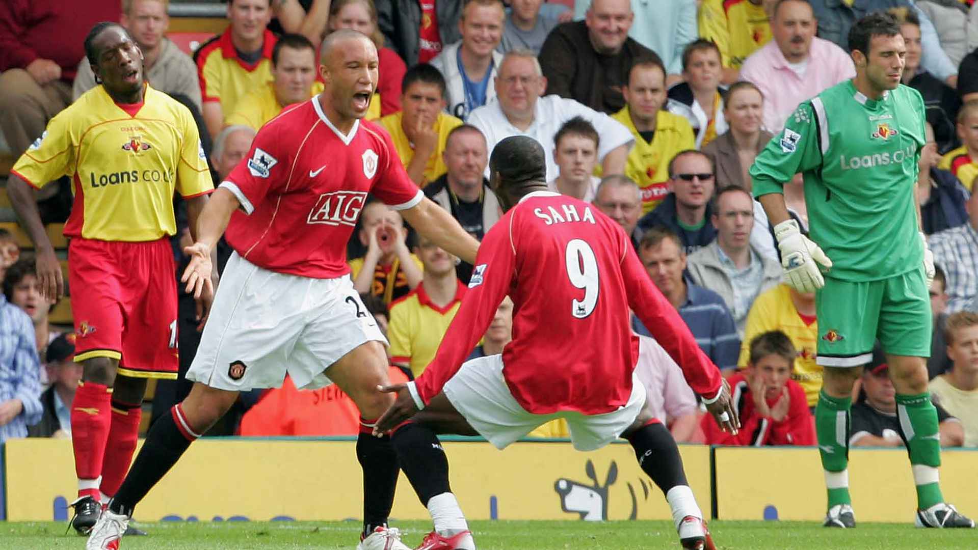 Premier League 2006 07 Watford 1 Man Utd 2 | Manchester United