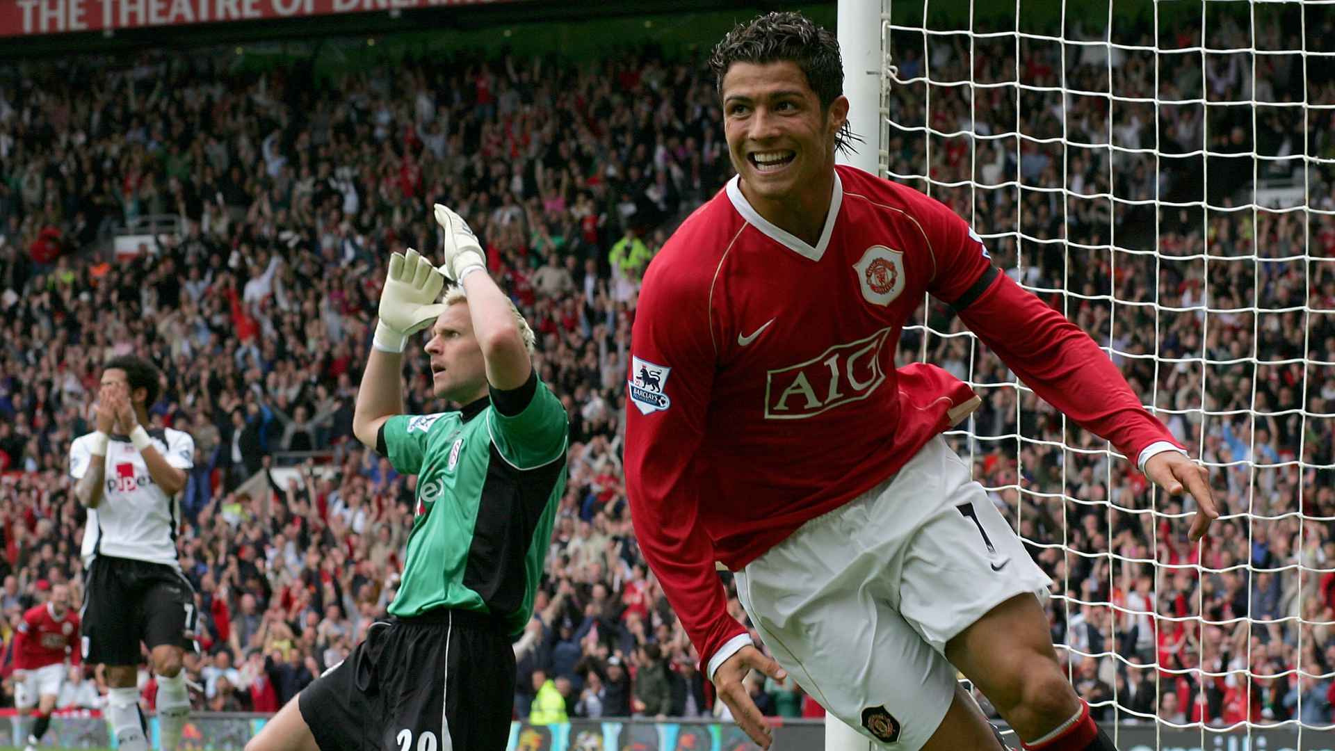 Premier League 2006 07 Man Utd 5 Fulham 1 | Manchester United