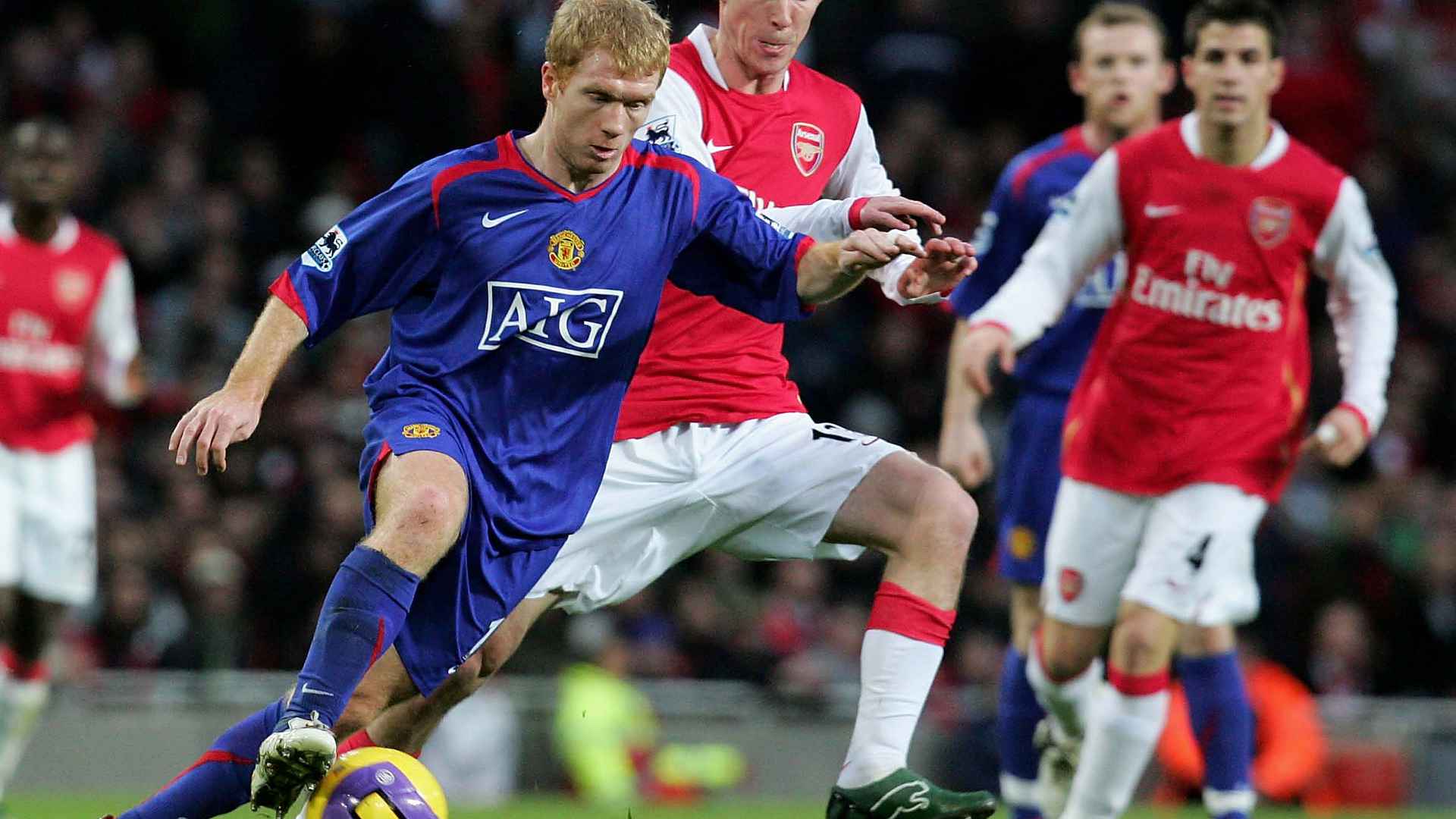 Premier League 2006 07 Arsenal 2 Man Utd 1 | Manchester United