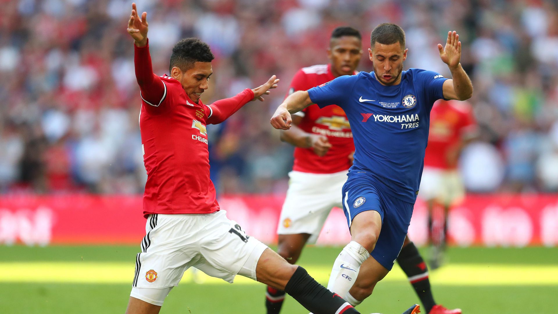 Wes Brown How to solve a problem like Eden Hazard in Chelsea v United ...