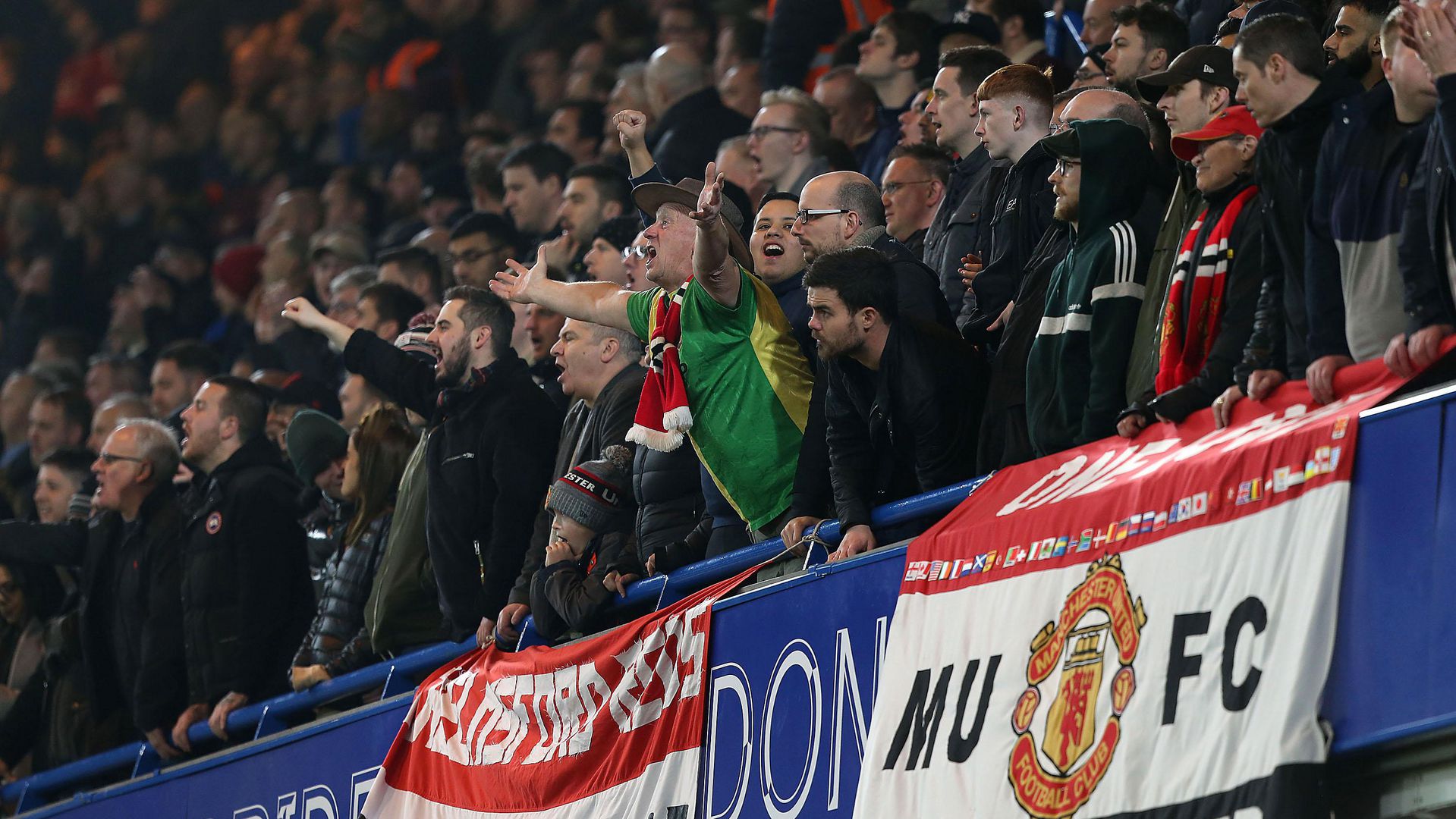 Man Utd fans giddy for first away game in 17 months at Southampton ...