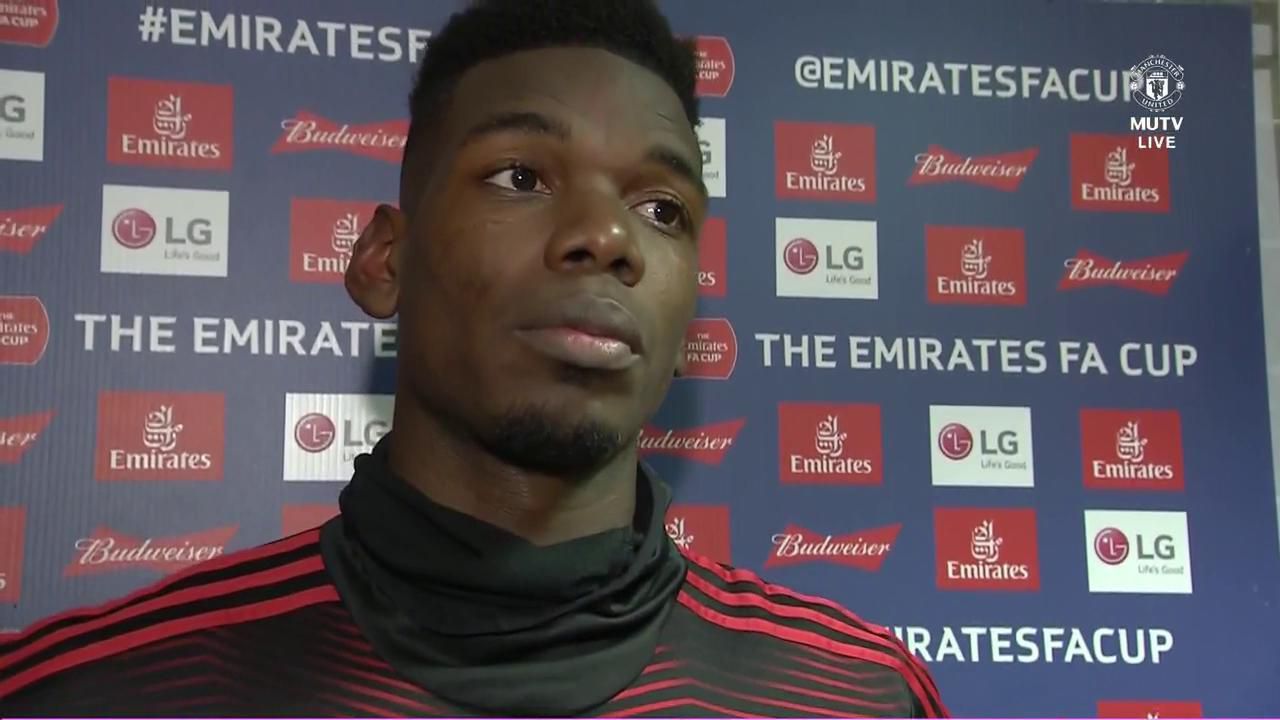 Paul Pogba post match MUTV interview after Chelsea 0 Man United 2 ...