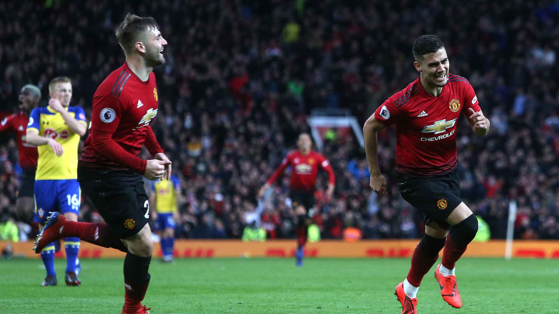 Premier League 2018 19 Man Utd 3 Southampton 2 | Manchester United