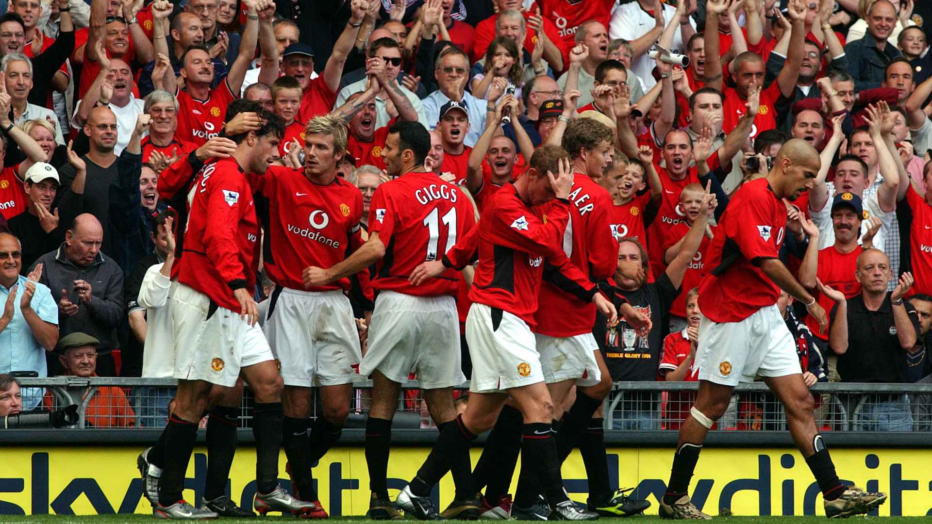 Premier League 2002 03 Man Utd 1 Tottenham Hotspur 0 | Manchester United