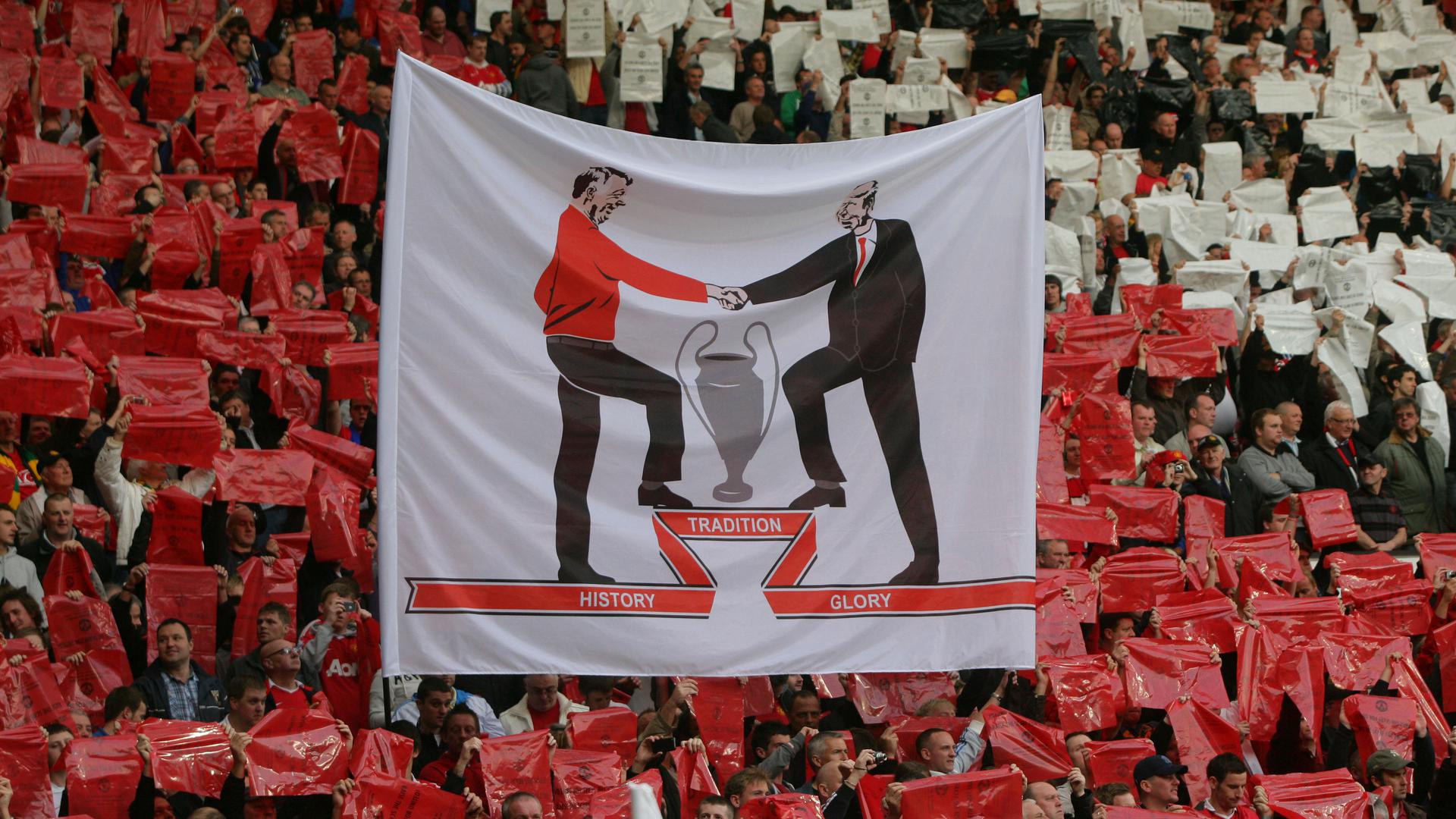 Programme covers from Man United matches against Bundesliga clubs ...