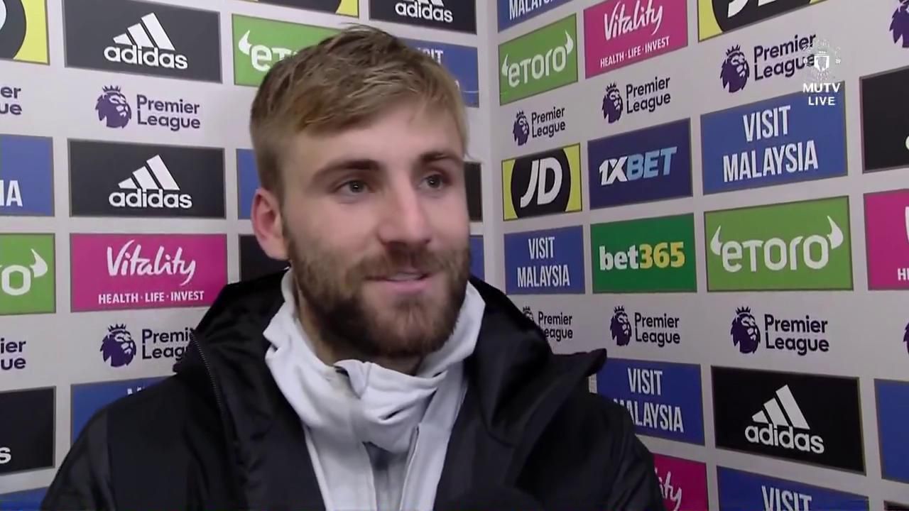Luke Shaw post MUTV interview after Cardiff 1 Man United 5 | Manchester ...