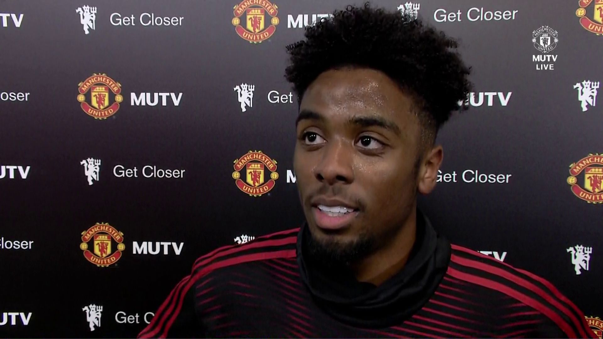 Angel Gomes full interview after United appearance against Huddersfield ...
