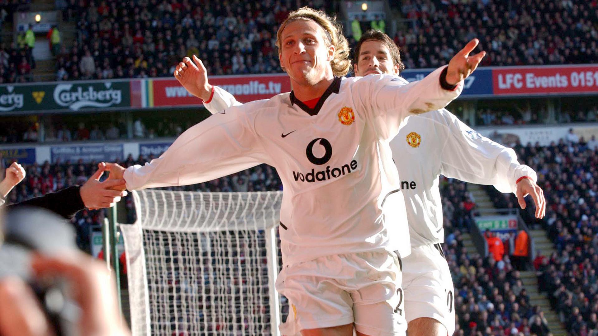 All The Goals Diego Forlan | Manchester United