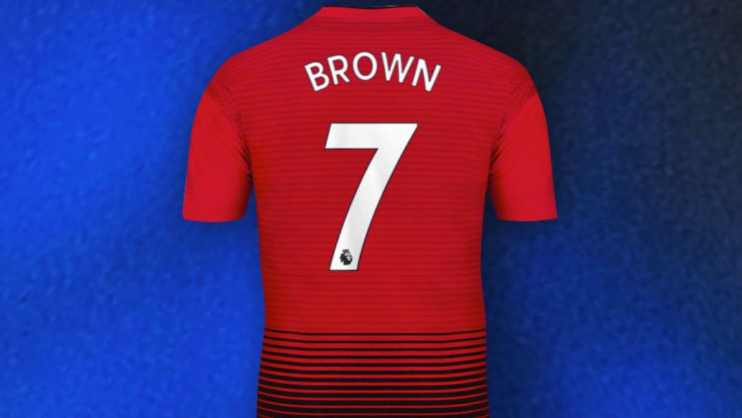 Ian Brown number seven shirt video | Manchester United