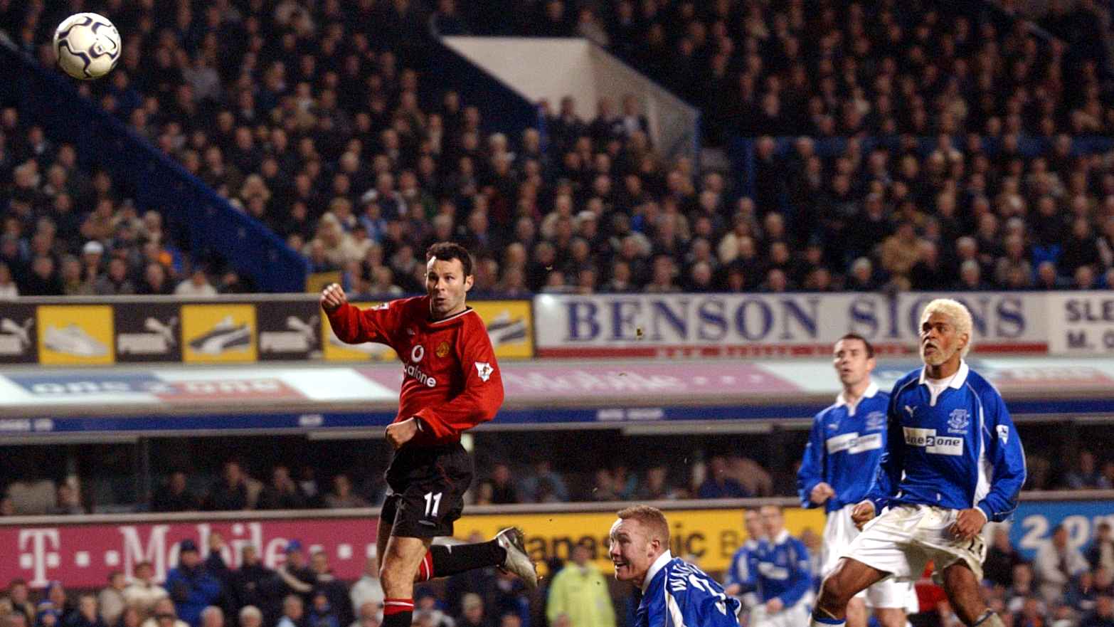 Premier League 2001 02 Everton 0 Man Utd 2 | Manchester United