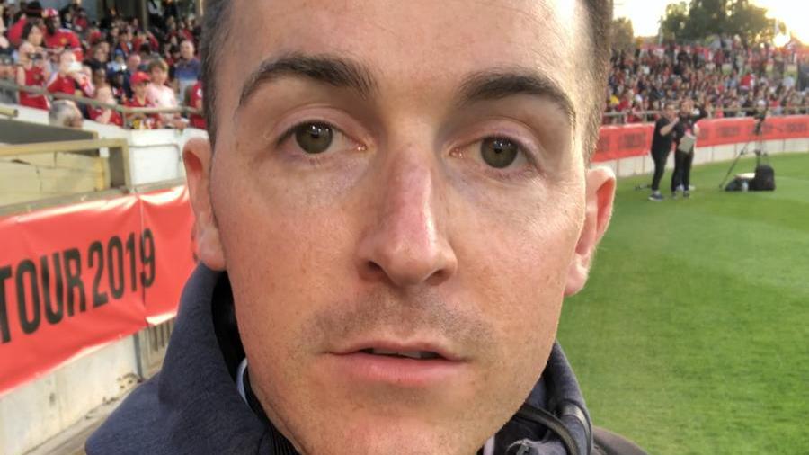 Mark Froggatt reports from open training at the WACA | Manchester United