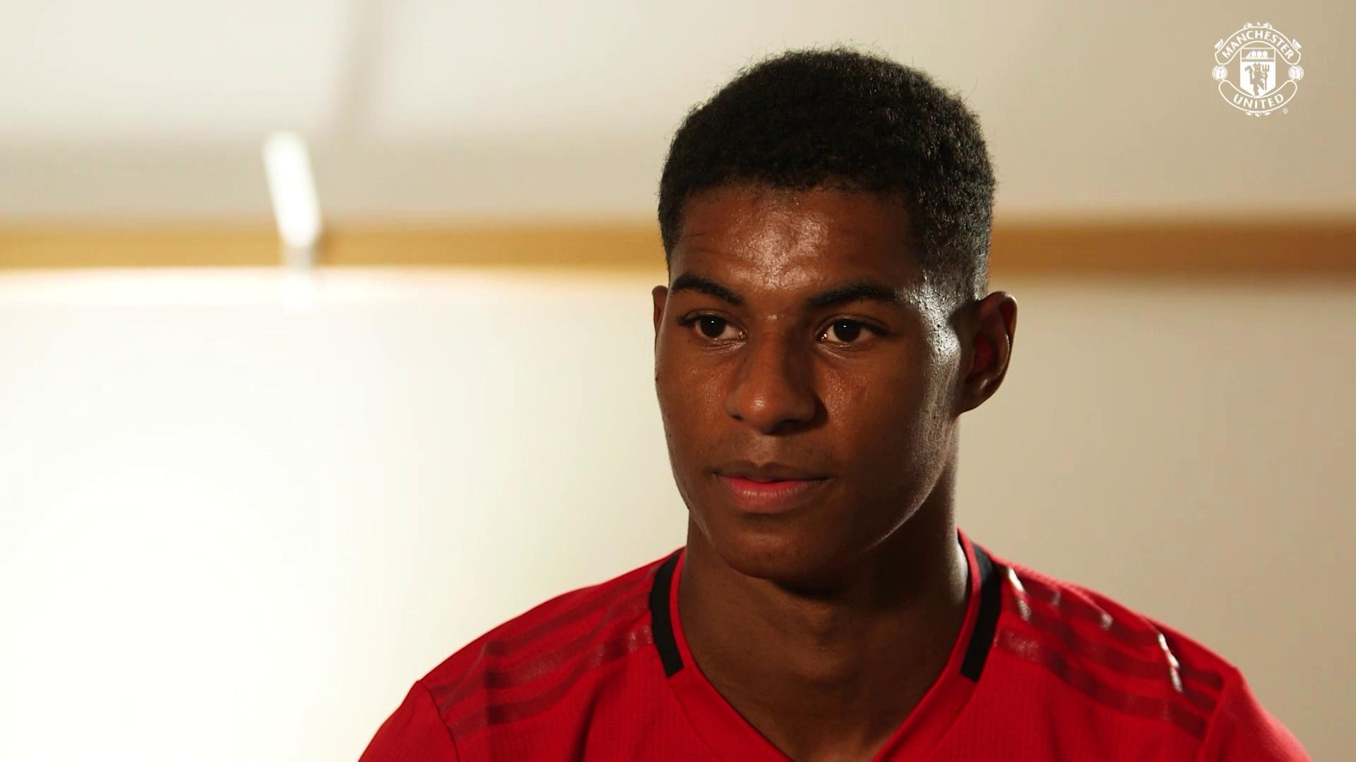 Marcus Rashford United Review interview ahead of Chelsea game ...