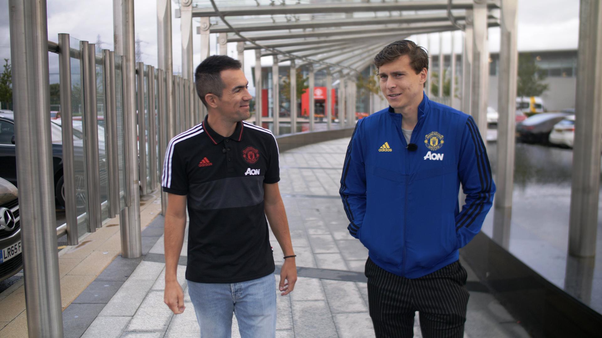 Watch Victor Lindelof MUTV interview with Mark Sullivan | Manchester United