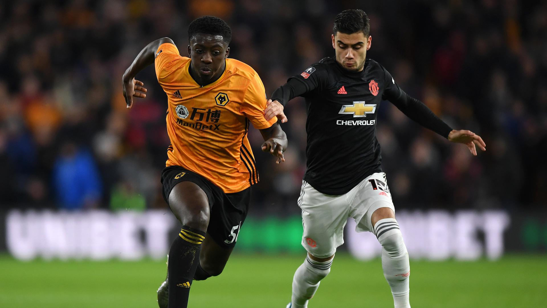 Match pics from Wolves v Man Utd in Emirates FA Cup third round ...