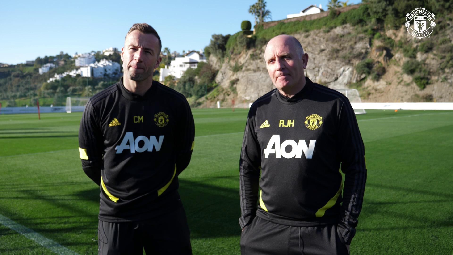 Interview with Man Utd goalkeeping coaches Richard Hartis and Craig ...