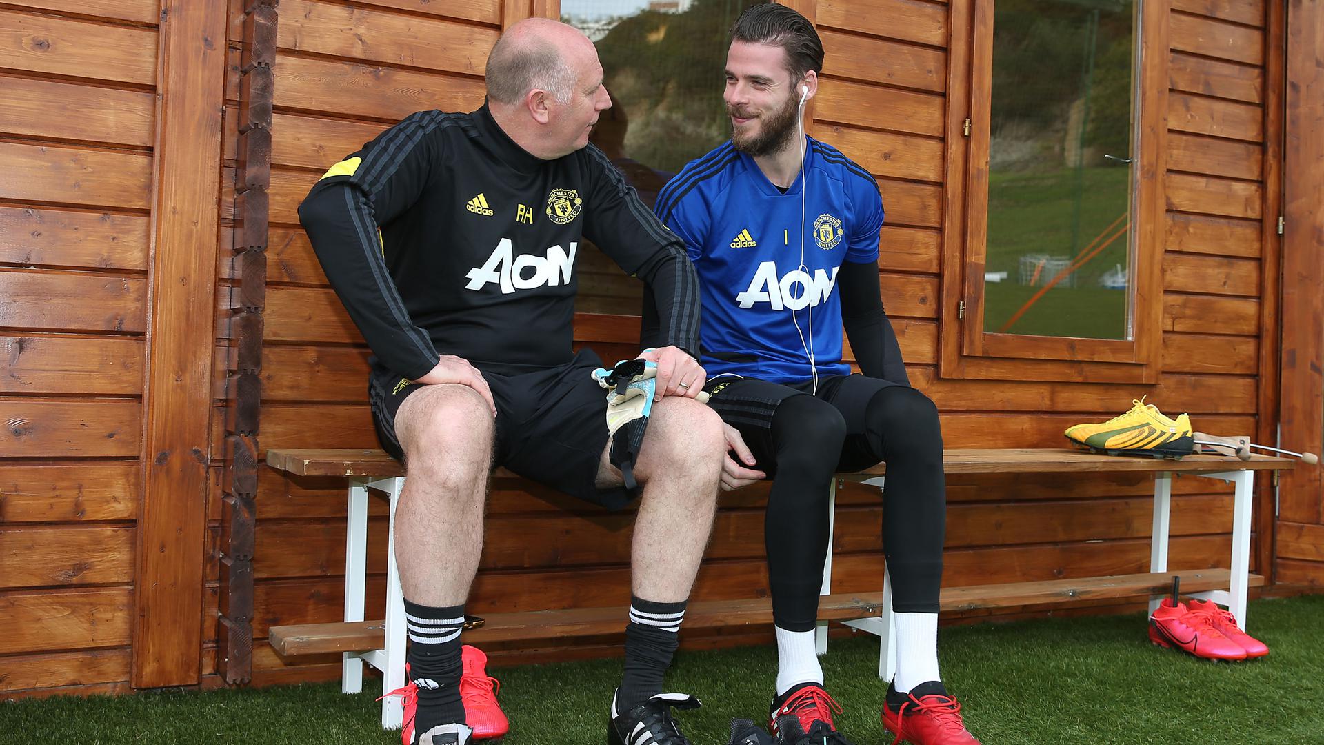 Interviews with Man Utd goalkeeping coaches Richard Hartis and Craig ...
