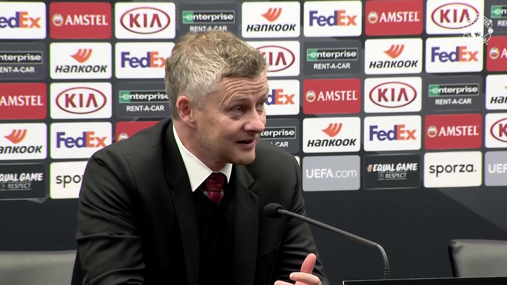 Ole Gunnar Solskjaer Press Conference After Club Brugge V Man United