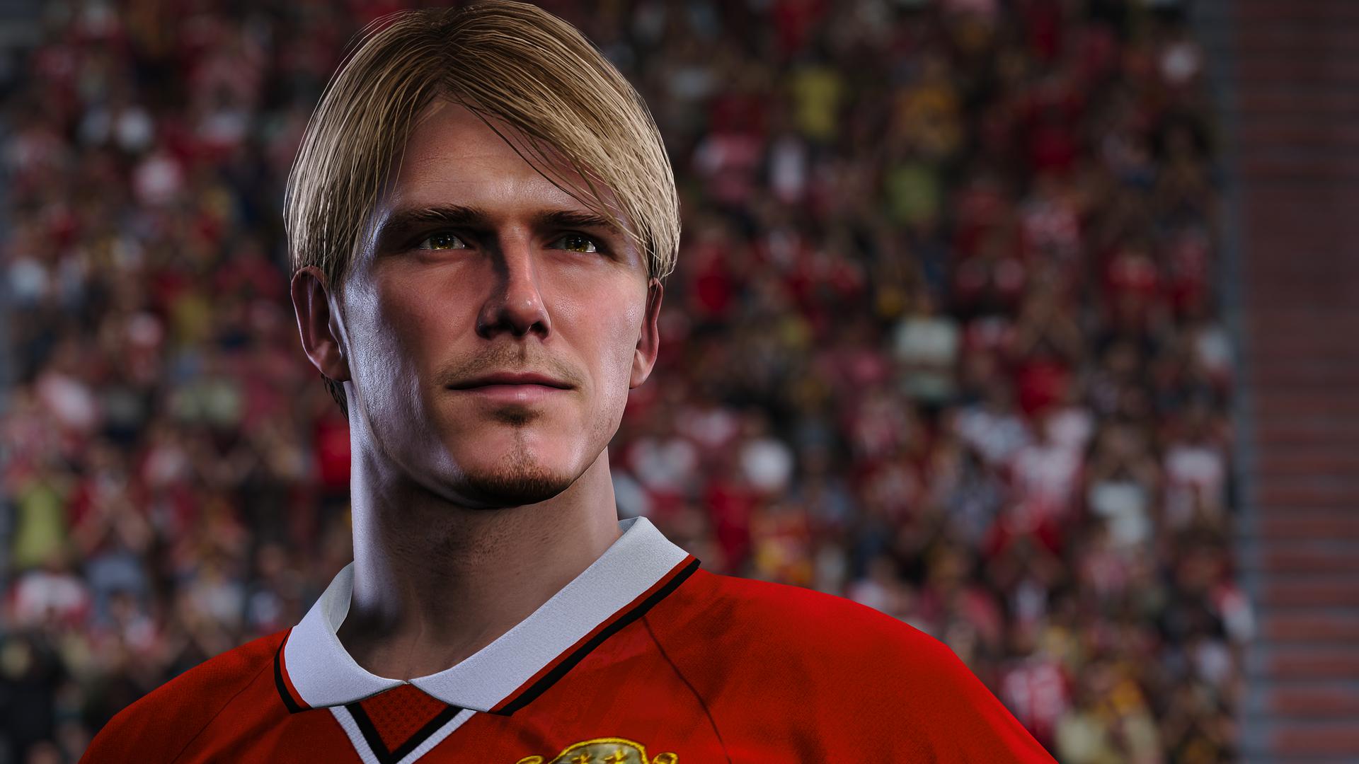 PES iconic legends gallery David Beckham | Manchester United