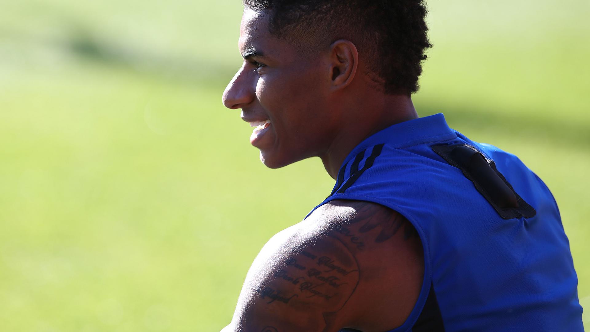 Marcus Rashford features in FIFA and United Nations international day ...