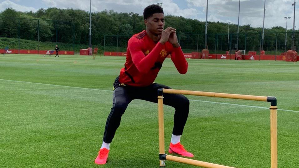 Man Utd training on 22 May 2020 | Manchester United