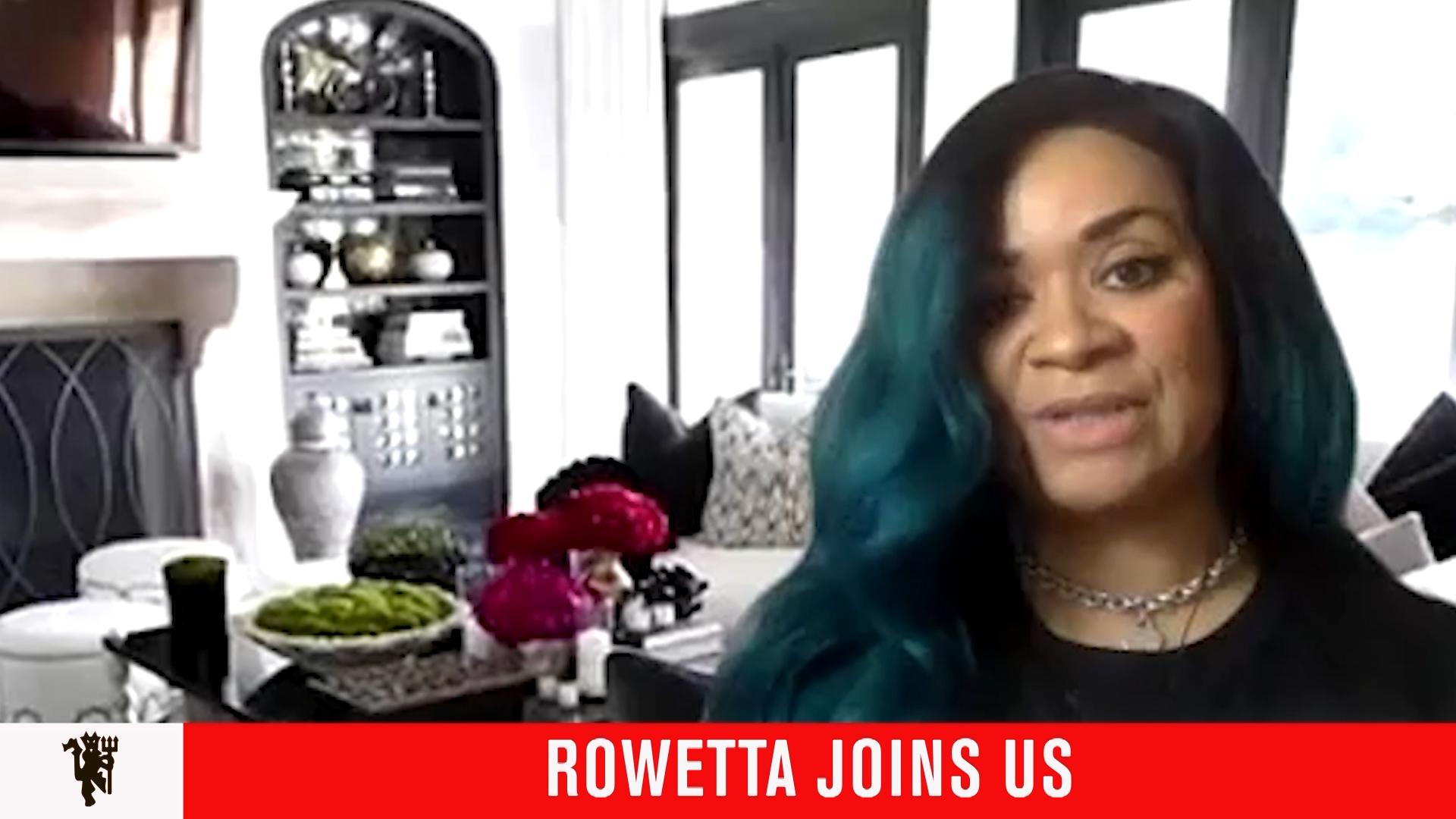 MUTV Group Chat with singer Rowetta | Manchester United