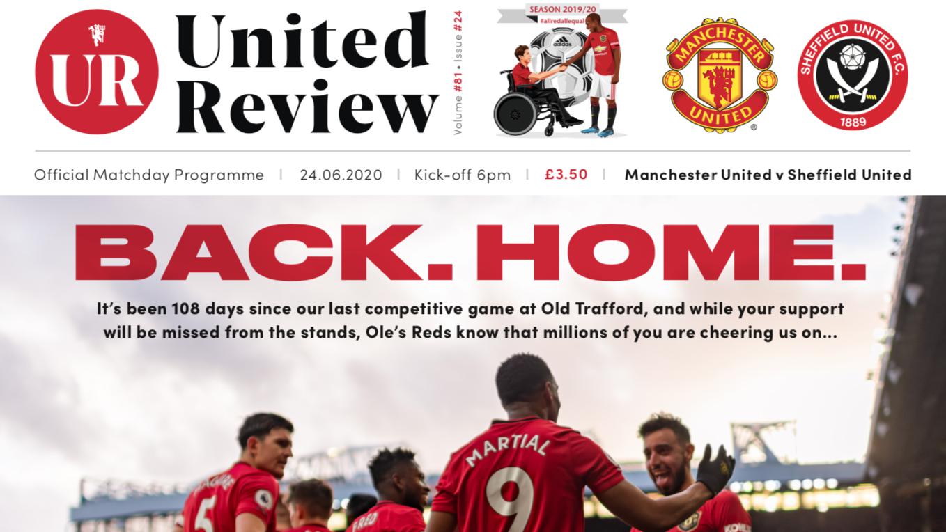 Read your exclusive Man Utd digital matchday programme now ...