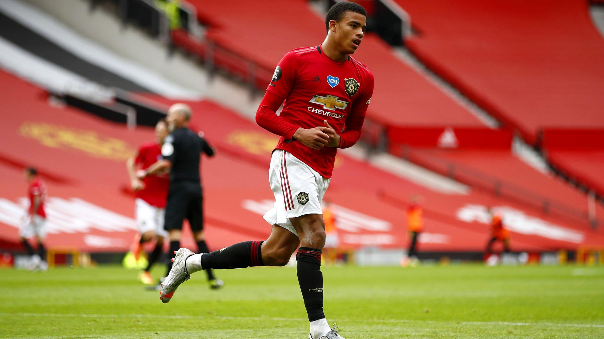 Gallery of match pics from Man Utd v Bournemouth on 4 July 2020 ...