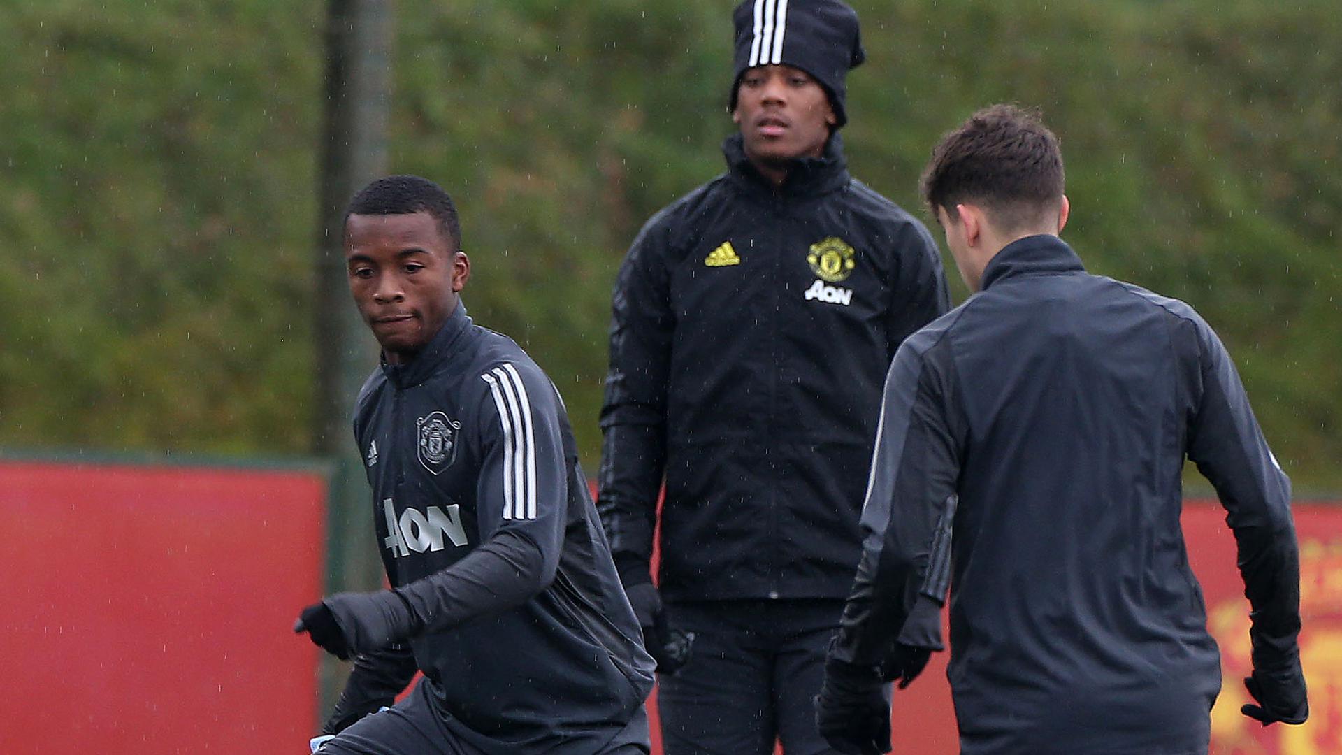 Gallery of Man Utd players training ahead of Partizan game | Manchester ...