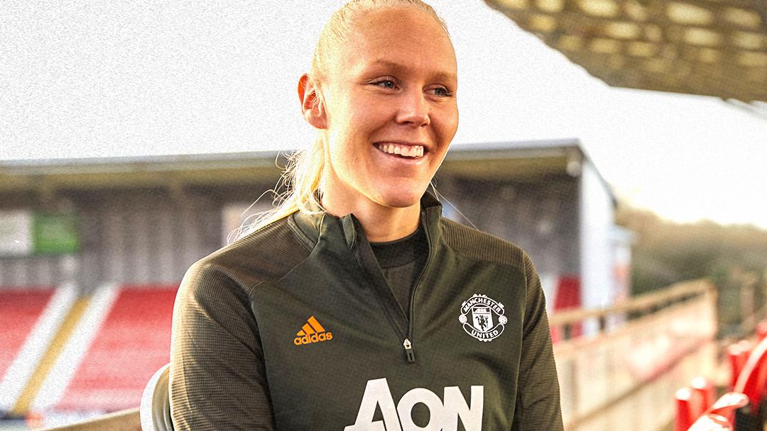 New Man Utd signing Maria Thorisdottir's first interview with MUTV ...