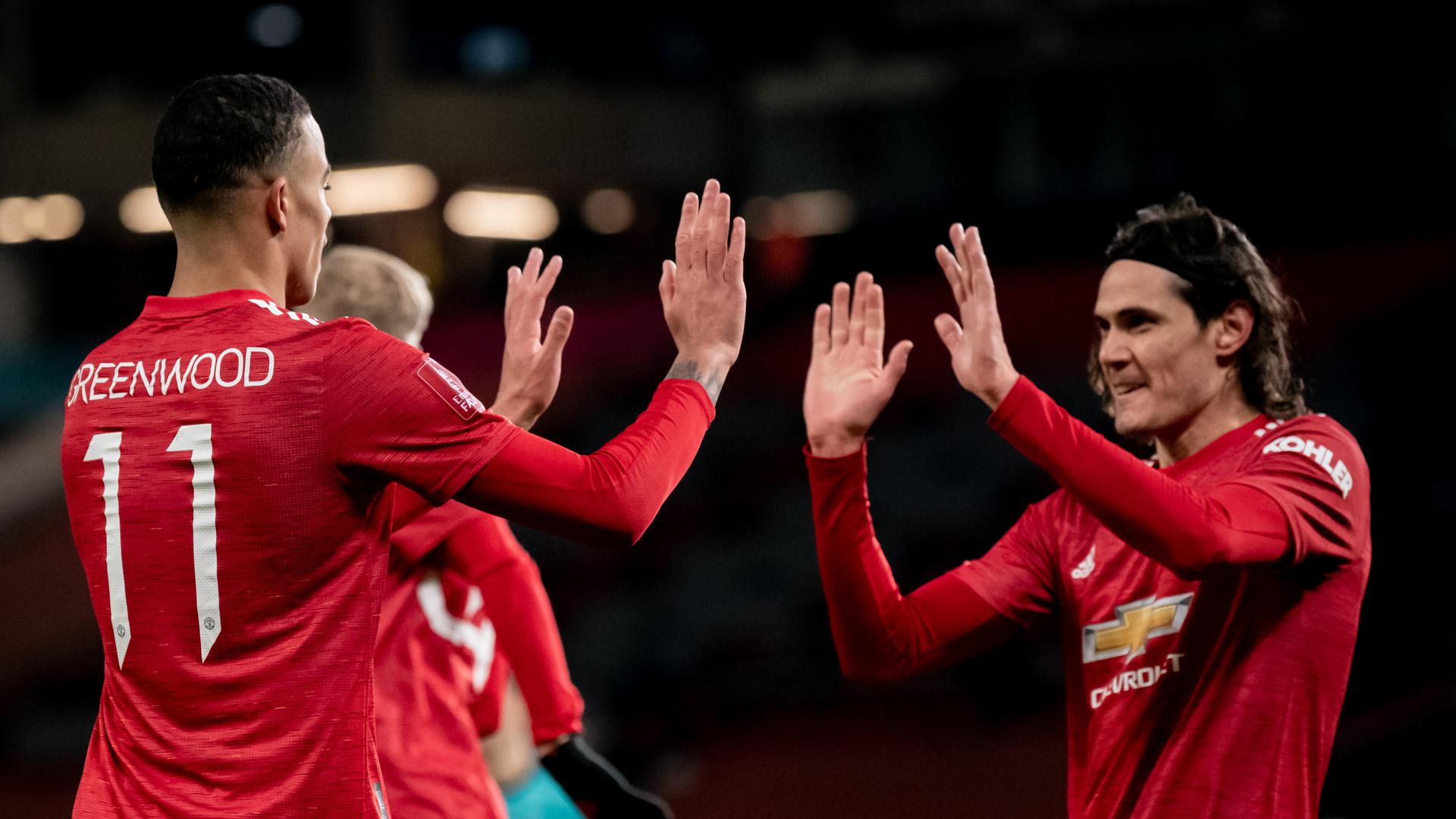 Edinson Cavani is providjng the perfect striking masterclass at United ...