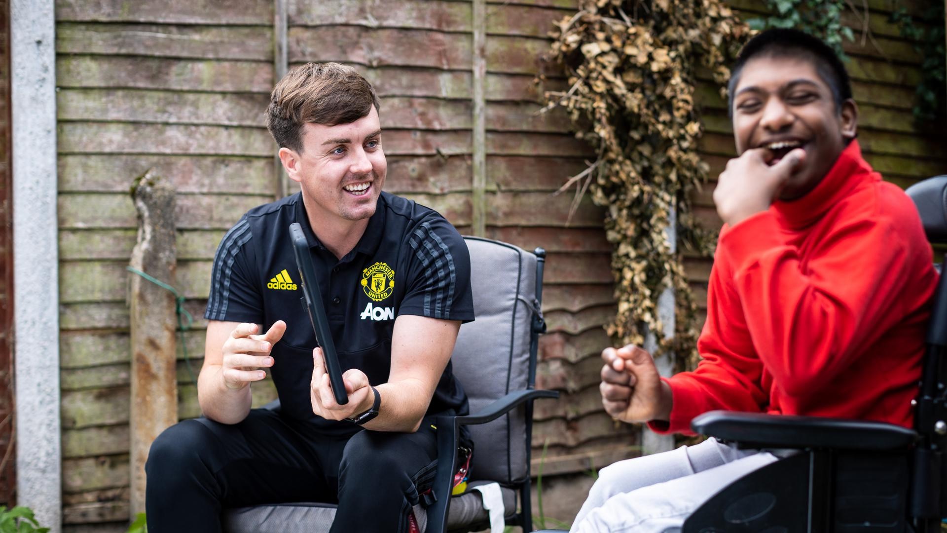 Man Utd Foundation helping partner schools provide IT equipment for ...