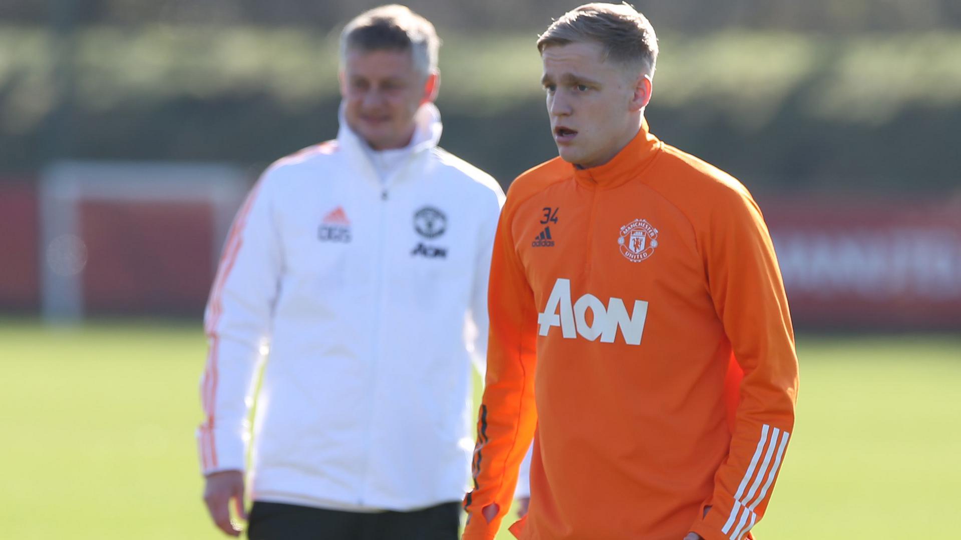 Man Utd training video on 26 Feb 2021 before Chelsea away | Manchester ...