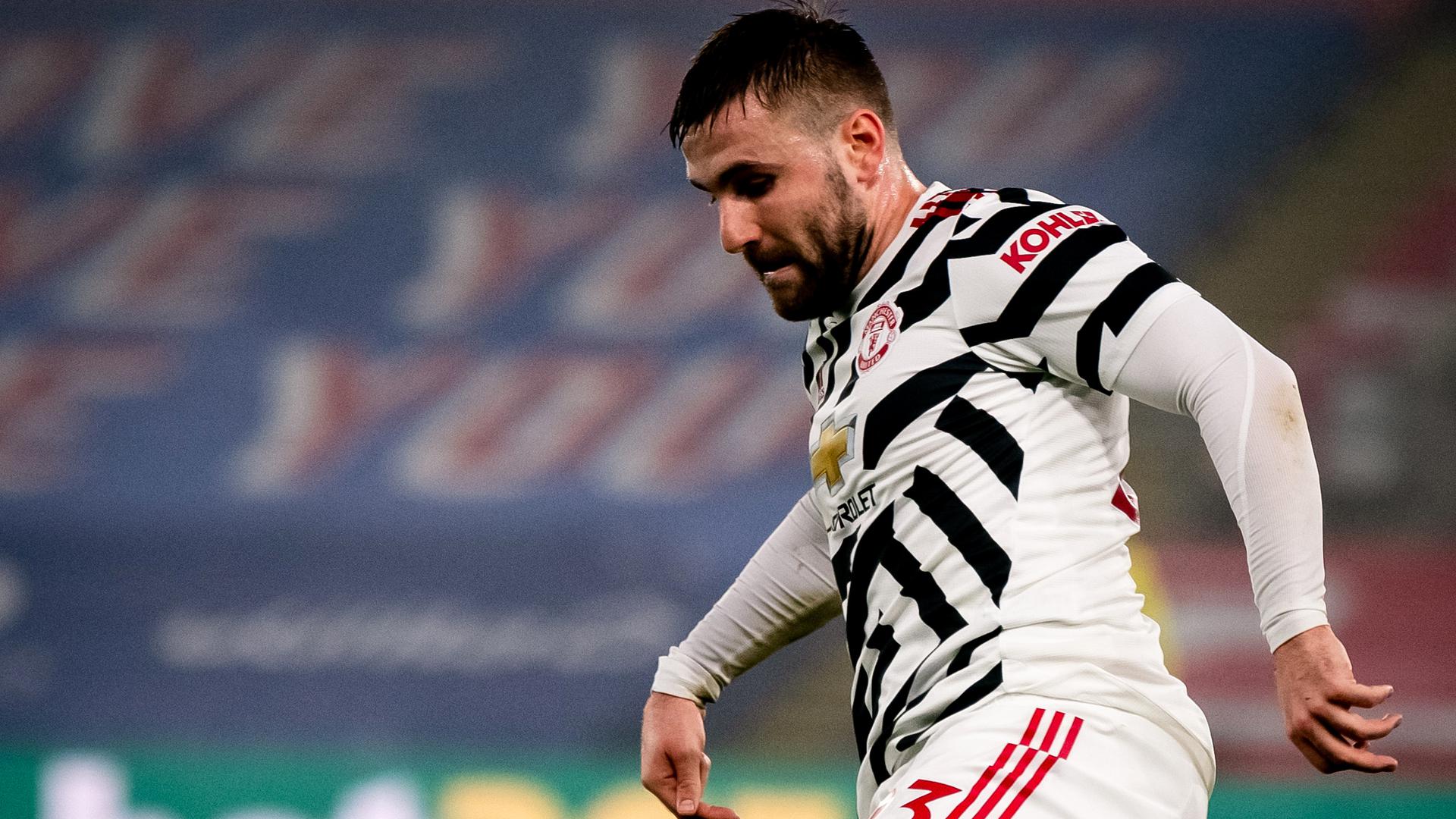 Watch six shots from Luke Shaw in Man Utd 202021 Premier League season ...