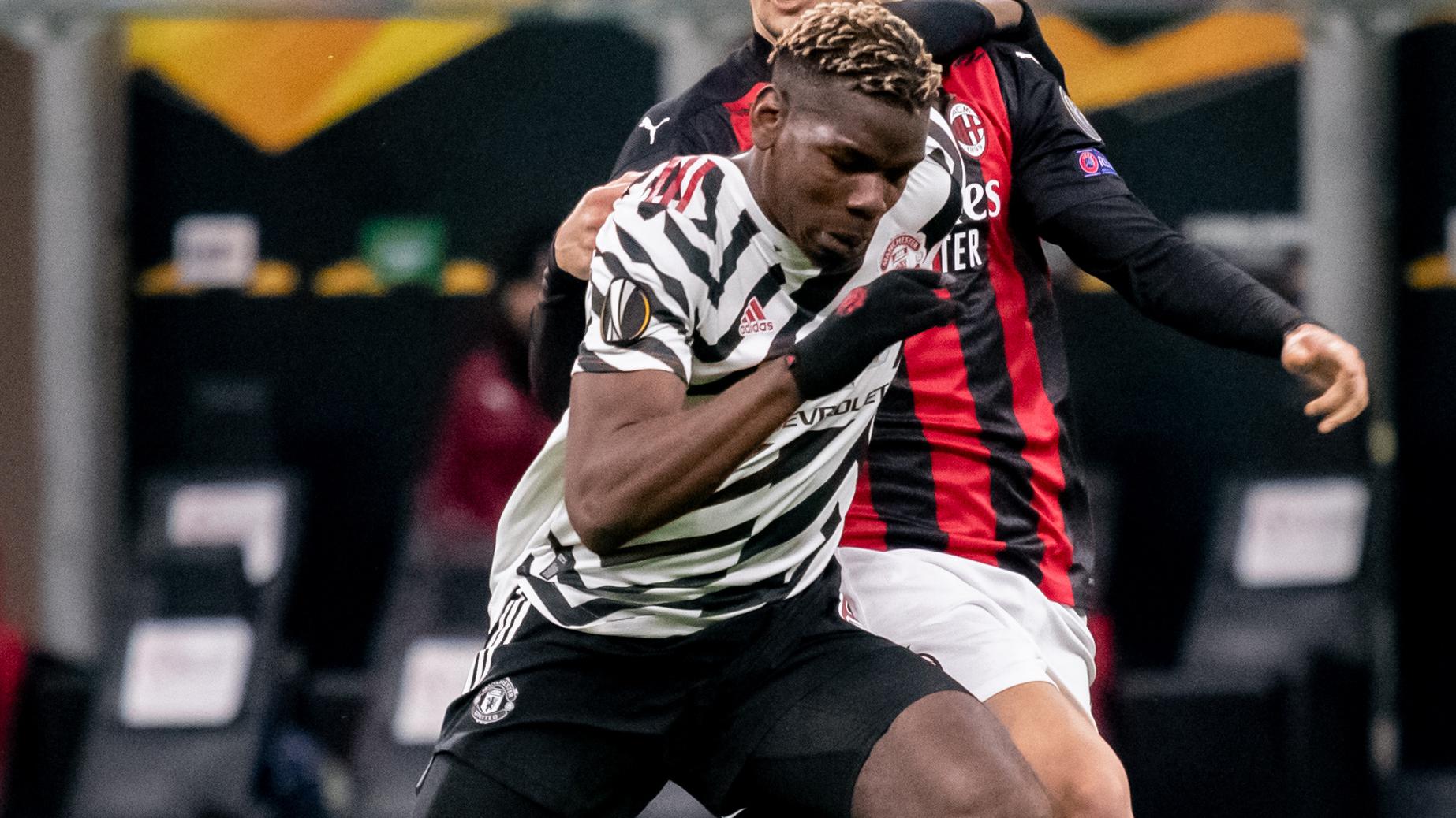 Paul Pogba highlights from AC Milan 0 Man Utd 1 | Manchester United