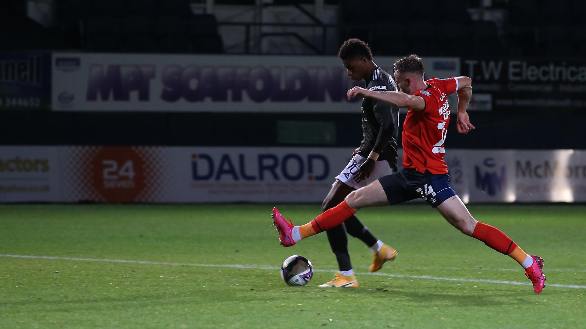 All the Angles: Marcus Rashford goal against Luton Town | Manchester United