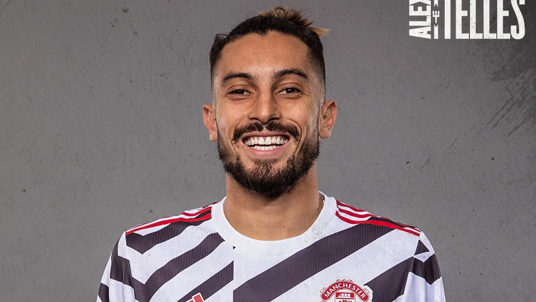 Gallery of behind the scenes pics from Alex Telles Man Utd signing ...