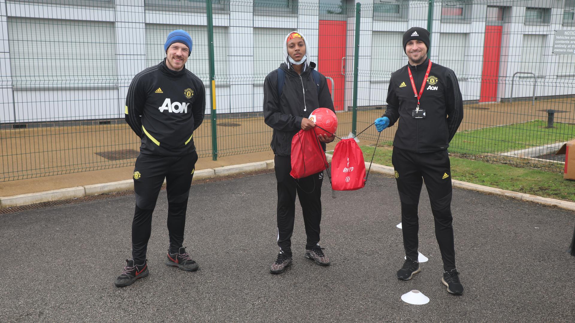 Man Utd Foundation donate 650 footballs and wellbeing packs ...