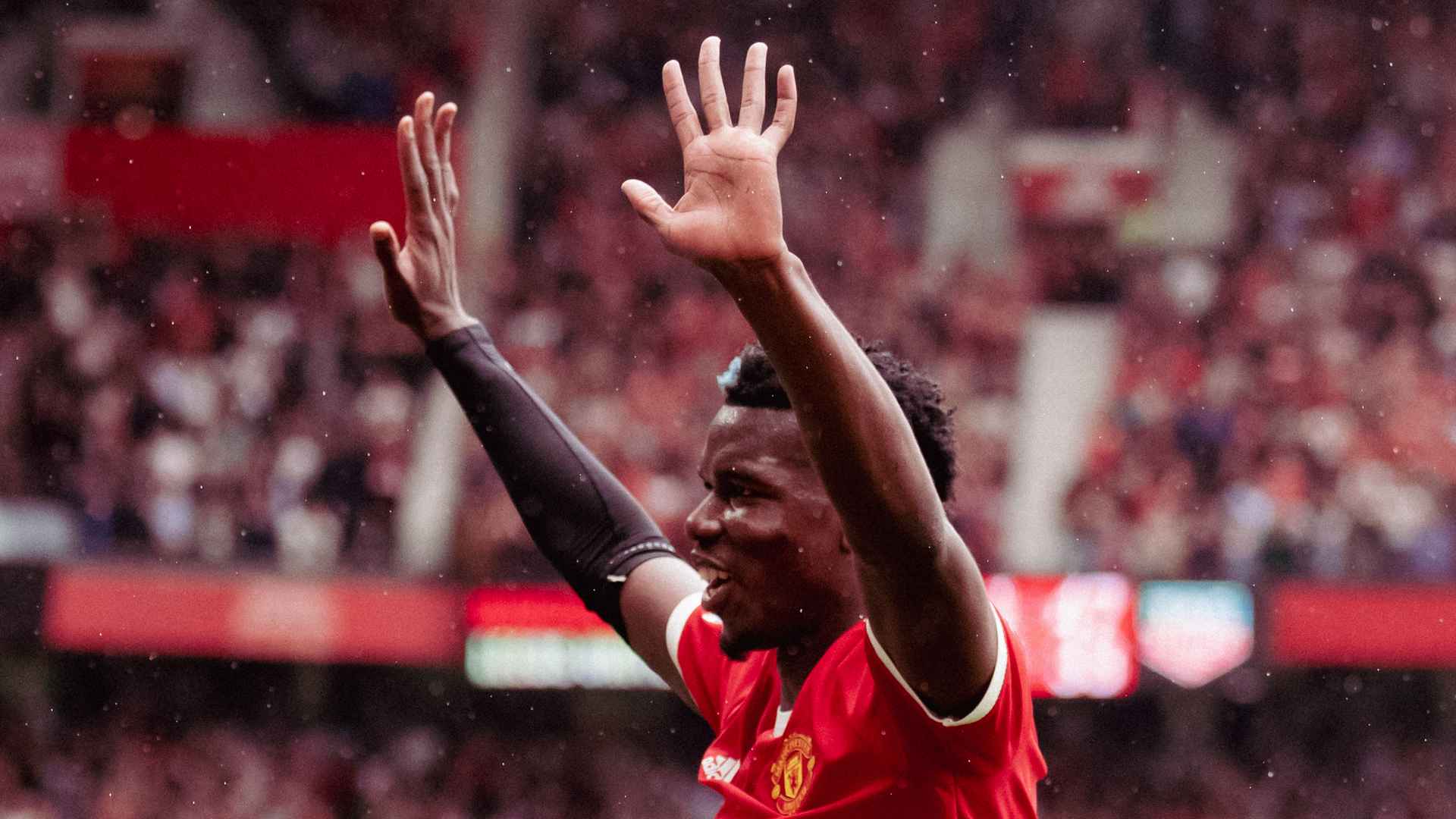 Video Quality of Pogba pass for Greenwood goal v Leeds | Manchester United