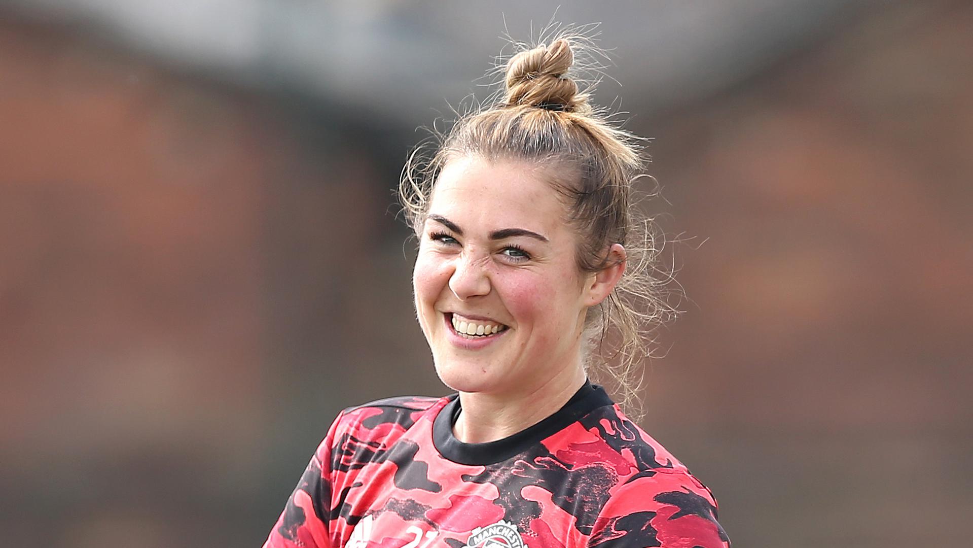 Mary Earps interveiw ahead of MU Women v Tottenham 23 April 2021 ...