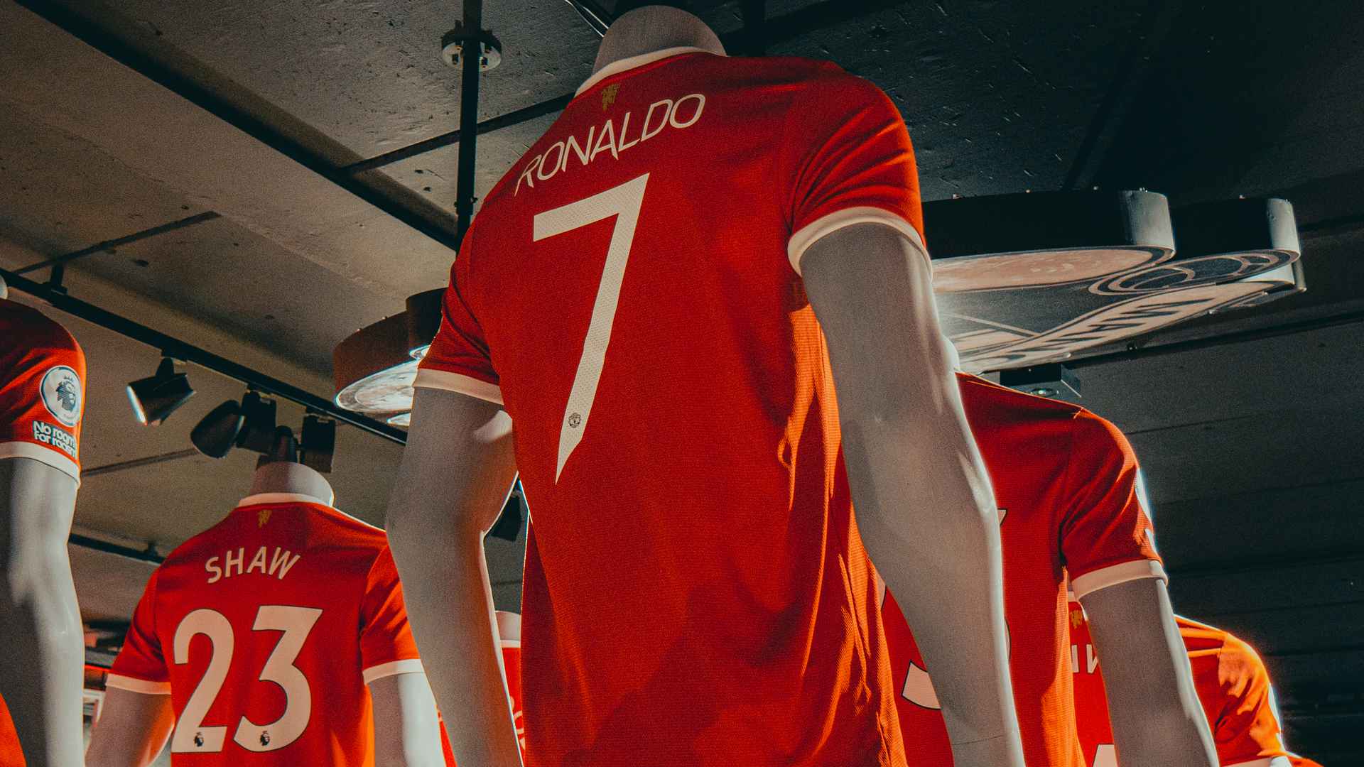 Cristiano Ronaldo shirts in the Old Trafford Megastore 3 Sep 2021 ...