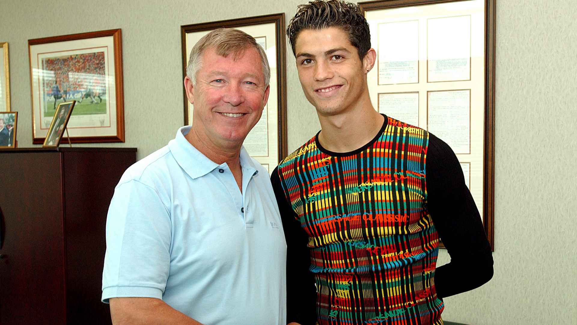 Sir Alex Ferguson recuerda el debut de Cristiano Ronaldo | Web oficial ...